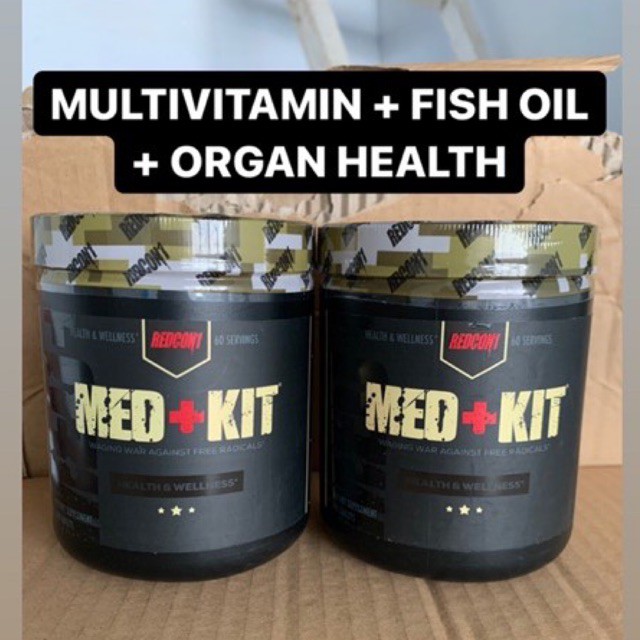 Jual Redcon1 Med + Kit 300 Tablets Multivitamin Complete All In One ...
