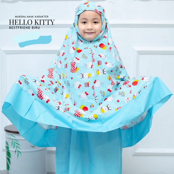 Jual Mukena Anak Katun Karakter Hello Kitty Best Friend | Shopee Indonesia