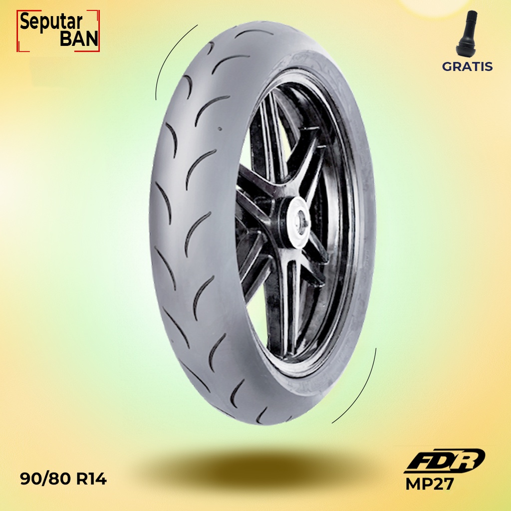 Jual Promo Ban Racing Motor Matic FDR SPORT MP27 90/80-14 Tubeless ...