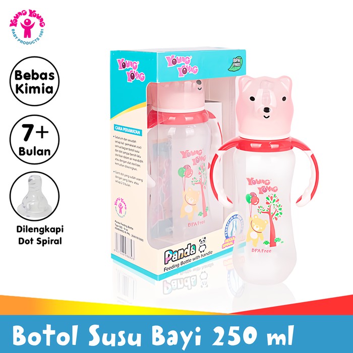 Jual Young2 btl susu panda 822- 140ml/250ml | Shopee Indonesia