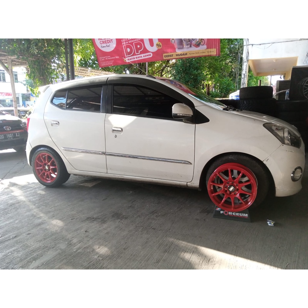 Jual velg mobil calya ring 15 hsr indy boroko warna merah | Shopee ...