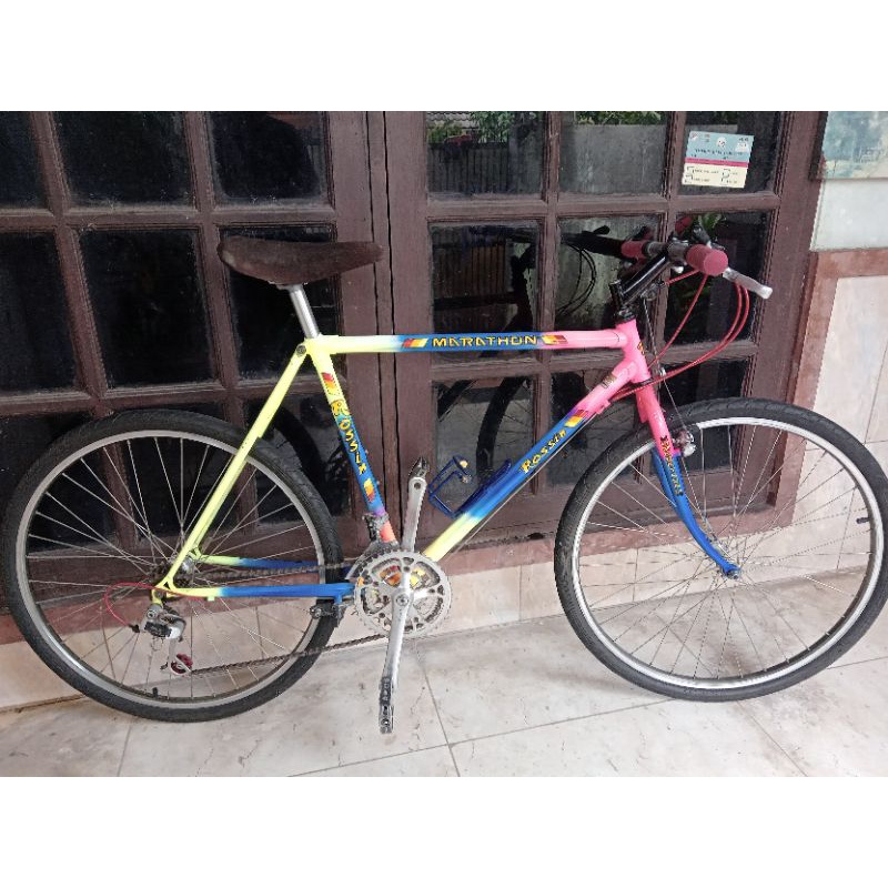 Jual Sepeda Vintage Rossin Marathon Italy Columbus tubing Shimano Deore ...