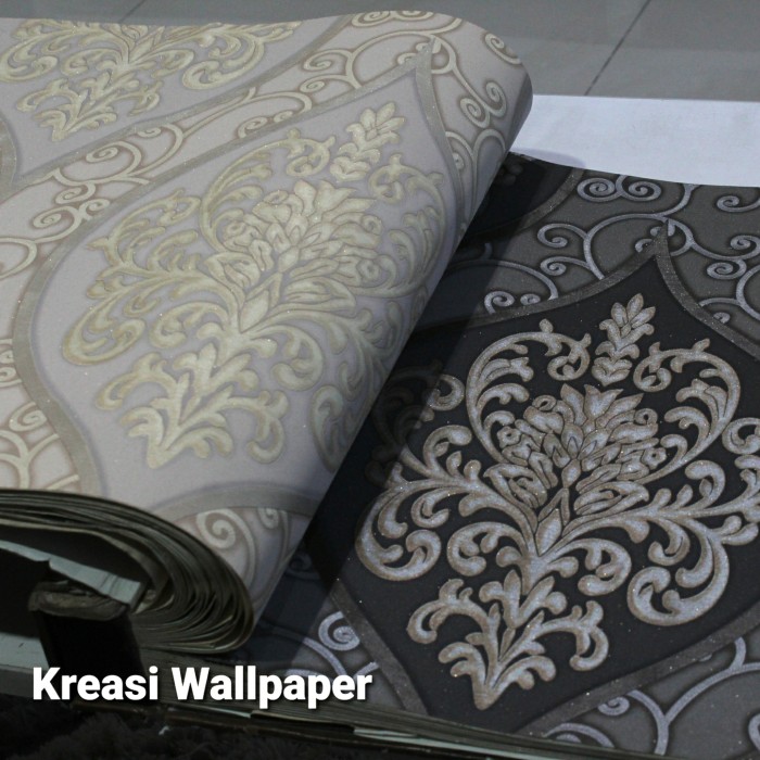 Jual Wallpaper Dinding 3D Premium Motif Batik Hitam Putih | Walpaper ...