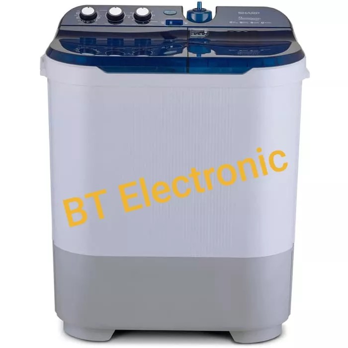 Jual Mesin Cuci Sharp ES-T1090 / EST 1090 Dolphinwave Series 2 Tabung ...