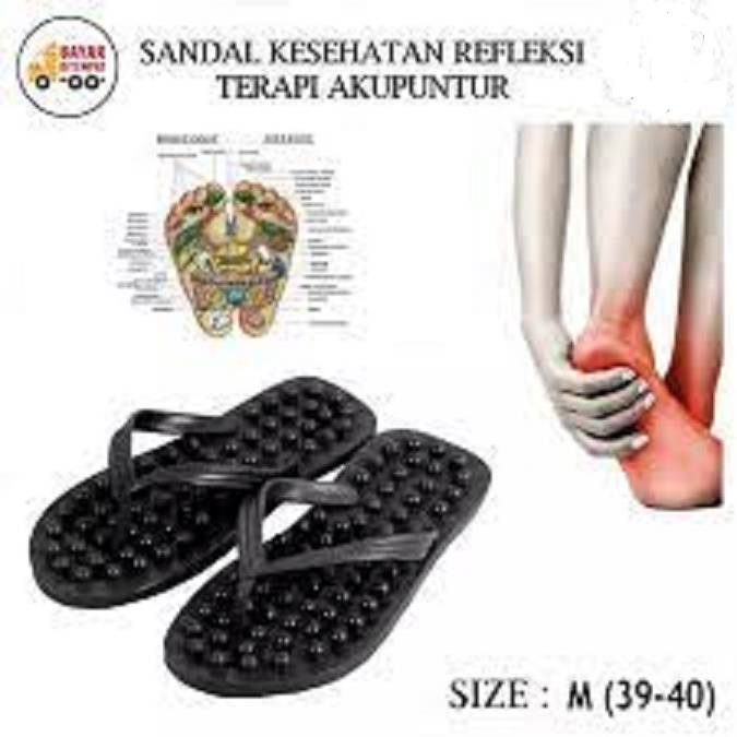 Jual Sandal Pijat Refleksi Akupuntur Terapi kaki duri kecil dan duri ...