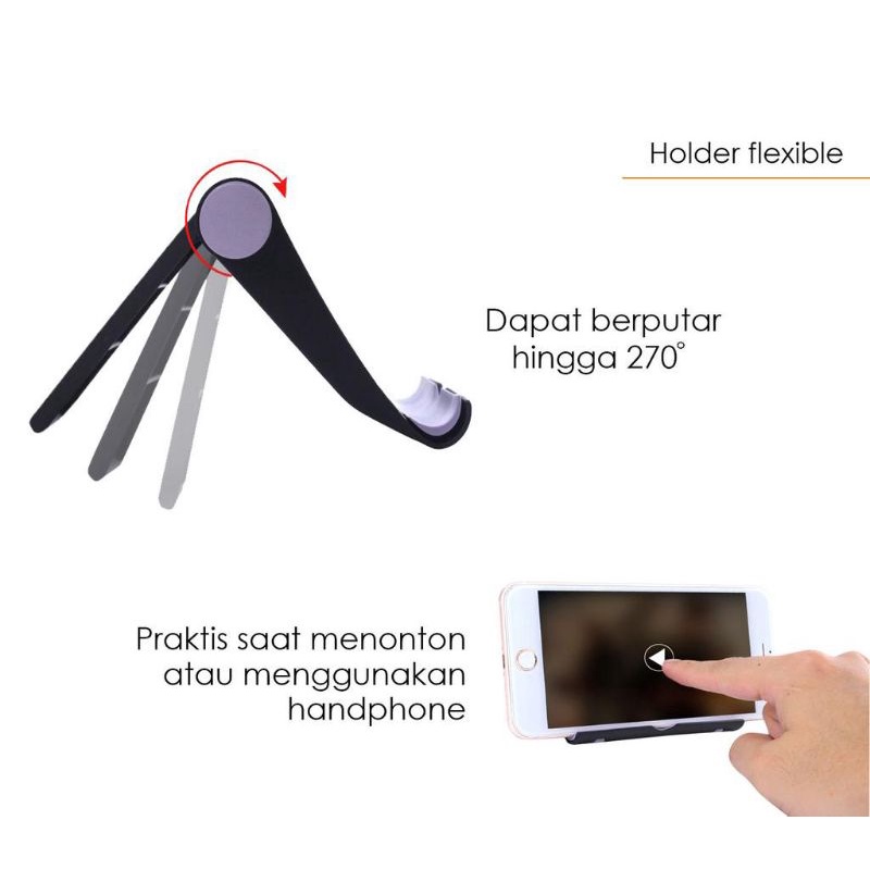 Jual Stand Holder Handphone Universal Phone Stand | Shopee Indonesia