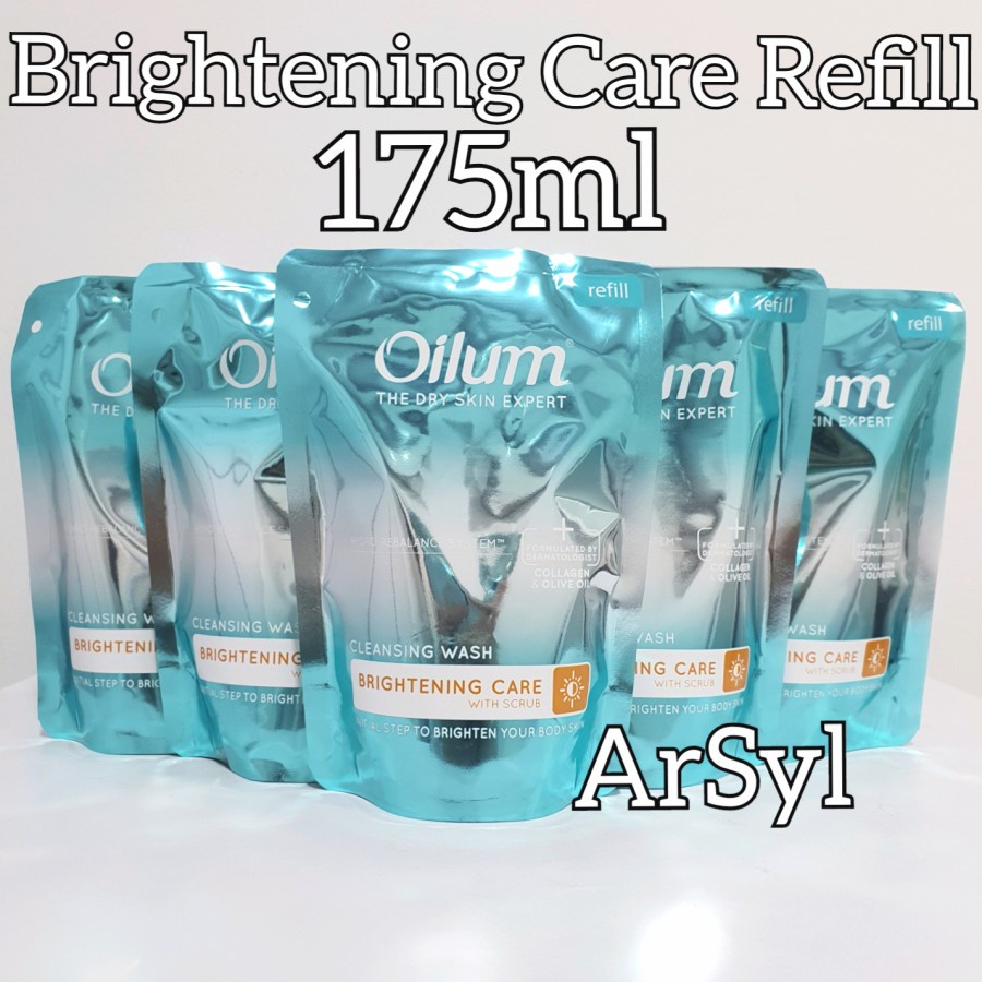 Jual Oilum Collagen Brightening Care Body Wash Refill 175ml | Shopee ...