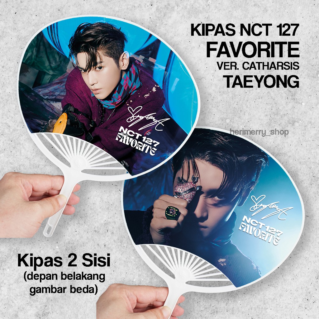 Jual Kipas NCT 127 FAVORITE Catharsis version Merchandise KPOP Hand fan ...