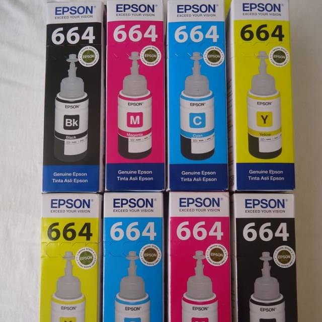 Jual Tinta Botol EPSON L Series Original 70 ml | Shopee Indonesia