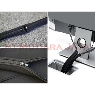 Jual Sarung Kabel Cable Sleeve Organizer Zipper Cover Penutup Kabel ...