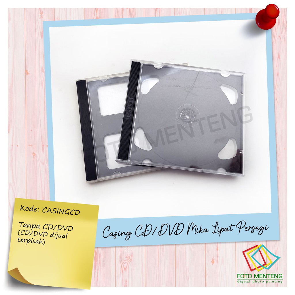 Jual CASING CD/DVD MIKA LIPAT PERSEGI | Shopee Indonesia