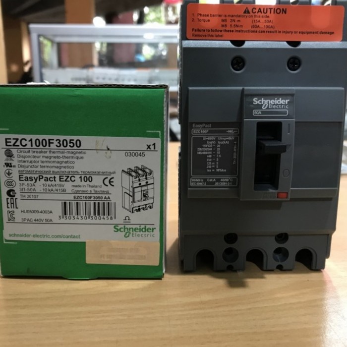 Jual Produk Terbaru Mccb Schneider 100A 3P / Easy Pact Ezc 100 F 100 Ampere 3 Phase | Shopee ...