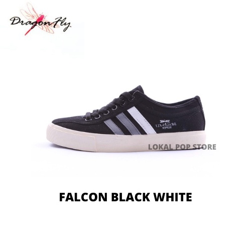 Jual Sepatu Capung Dragonfly Falcon All Colour Original | Black White ...