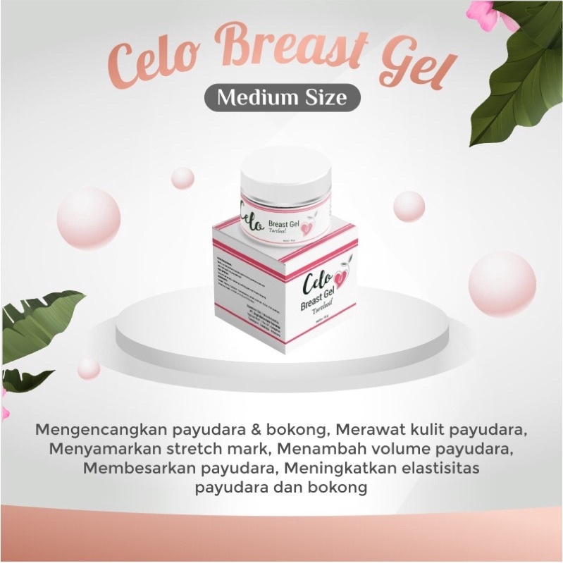 Jual Medium Size Celo Breast Gel / Premium Gel (15gr) BELI 1 GRATIS 1 ...