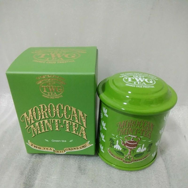 Jual TWG TEA Moroccan Mint Tea Loose Leaf Mini Tin 20g | Shopee Indonesia