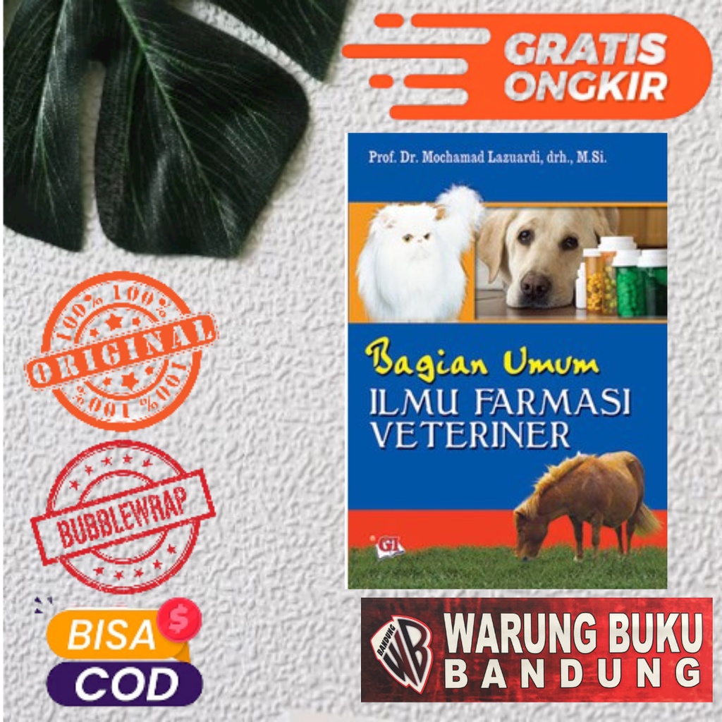 Jual Buku Bagian Umum Ilmu Farmasi Veteriner - M. Lazuardi | Shopee ...