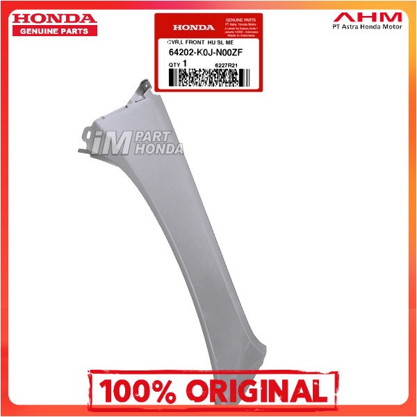 Jual *Ori Ahm ️ ️ Cover Sayap Kiri Genio Silver Glossy 64202-K0J-N00ZF ...