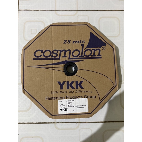 Jual Velcro YKK 25 mm bagian kasar nya saja - warna hitam ykk lebar 2.5 cm - hook and loop ...