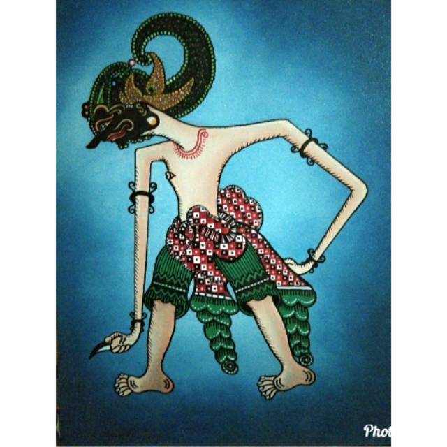 Jual Lukisan Wayang Bima 50 x 70 cm | Shopee Indonesia