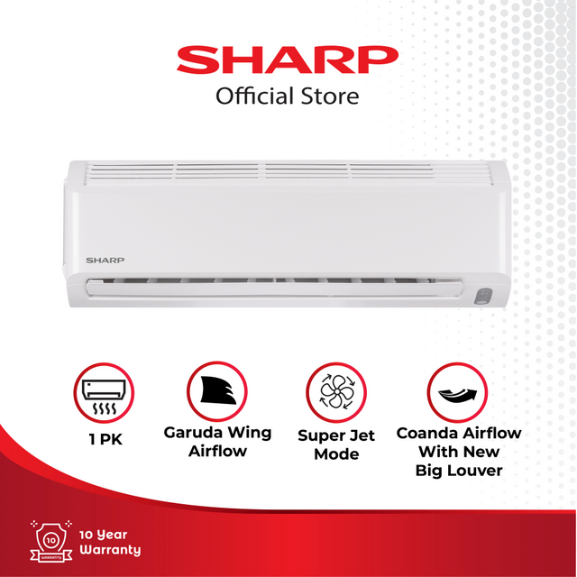 Jual Sharp AC - Standard Basic BBY Series 1 PK: AH-A9BBY2 | Shopee ...