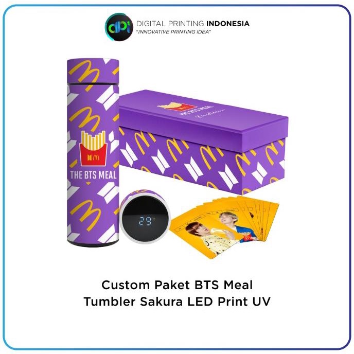 Jual [[COD]] BTS Meal MCD Tumbler Custom Paket Box Free Photocard - Paket BTS Meal LIMITED ...