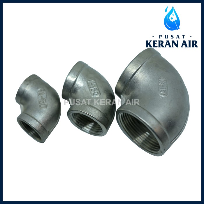 Jual 1 1/2" inch ELBOW DRAT DALAM / KNEE ss 304 | Shopee Indonesia
