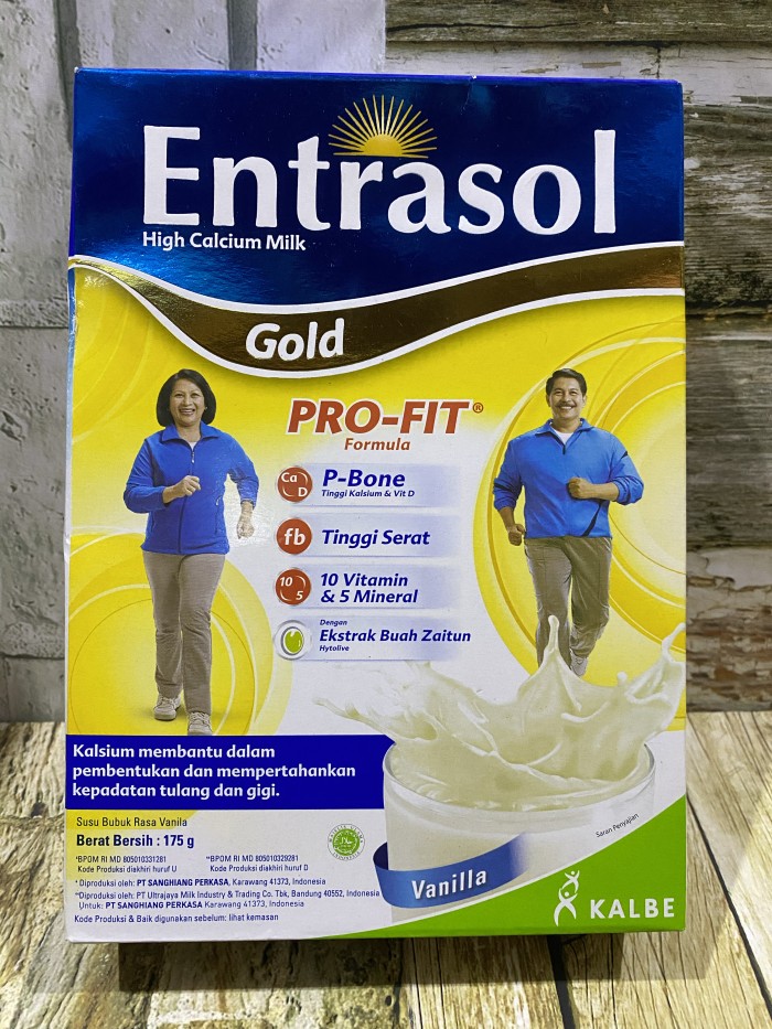 Jual Entrasol gold vanilla 175g | Shopee Indonesia