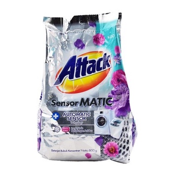 Jual Attack Deterjen Bubuk Sensor Matic 800gr | Shopee Indonesia