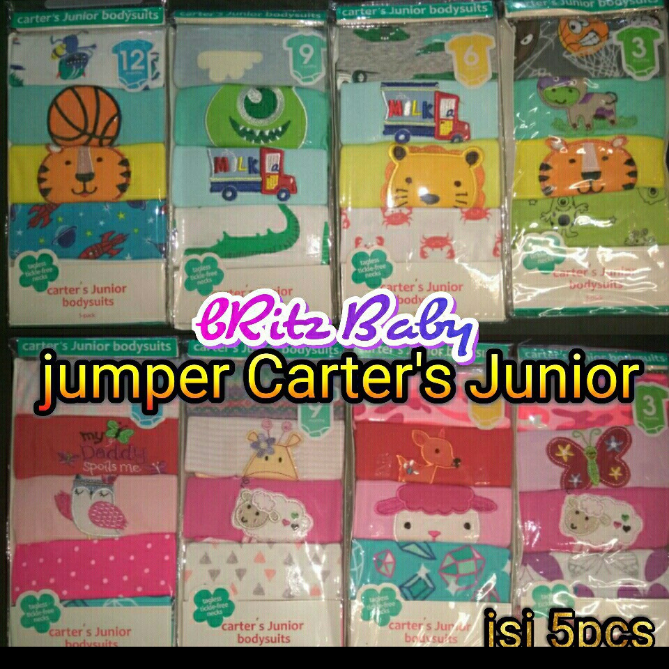 Jual promo Jumper Carter 5in1 Lengan Pendek murah kualitas bagus ...