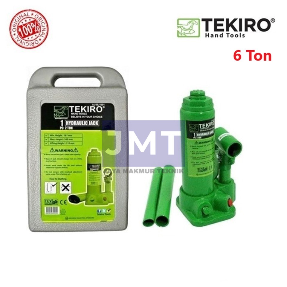 Jual Tekiro Dongkrak Botol 6 Ton Hidrolik Hydraulic Jack | Shopee Indonesia
