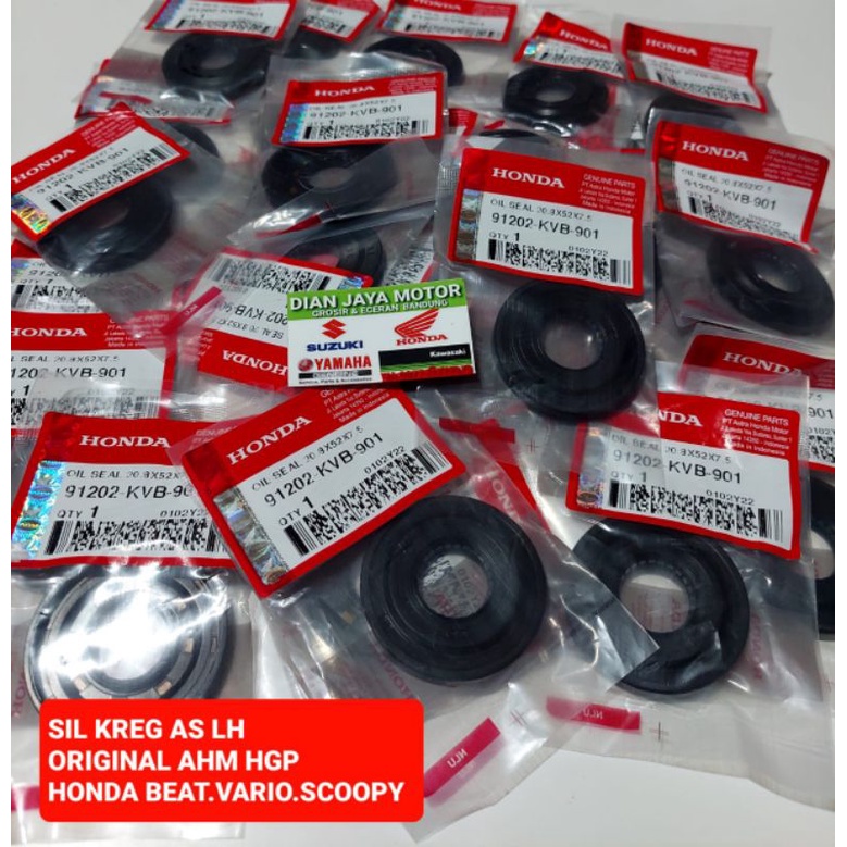 Jual (AHM) Sil kreg as 91202-KVB-901 Original Honda Genuine Parts Sil ...