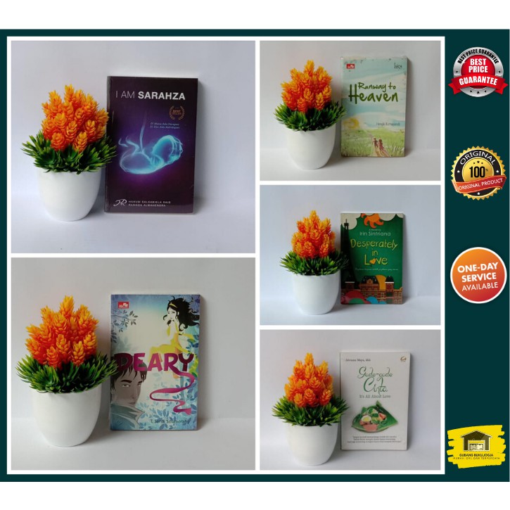 Jual PAKET 5 BUKU Novel I Am Sarahza - Hanum Salsabiela Rais (6 ...