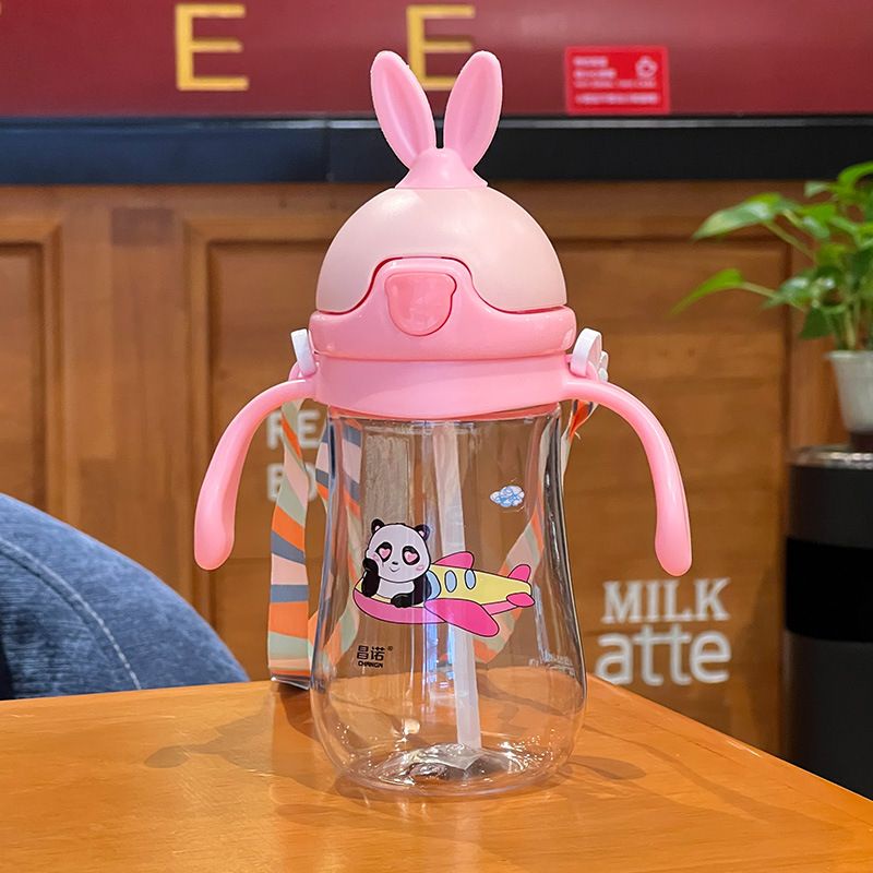 Jual BOTOL AIR PLASTIK ANAK LUCU BOTOL AIR TUMBLER 280 ML KARTUN KELINCI KODE TY 0860 / 380 ML ...