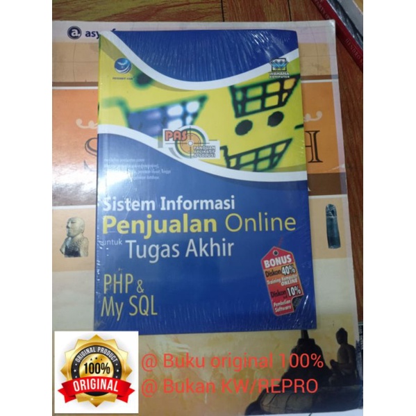 Jual sistem informasi penjualan online php dan mysql | Shopee Indonesia