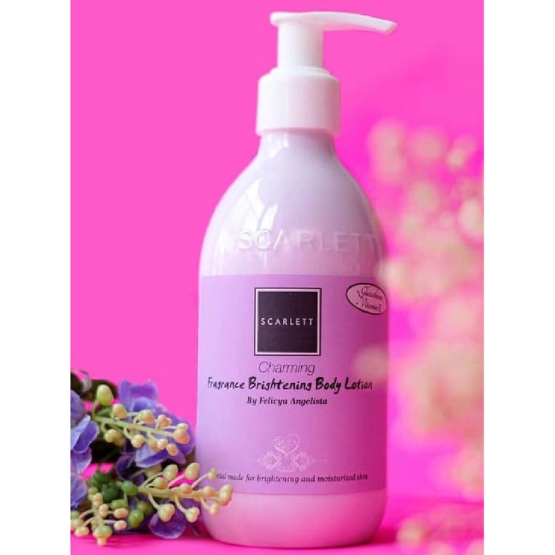 Jual Scarlett Fragrance Hand & Body Whitening Lotion - Charming 300Ml ...