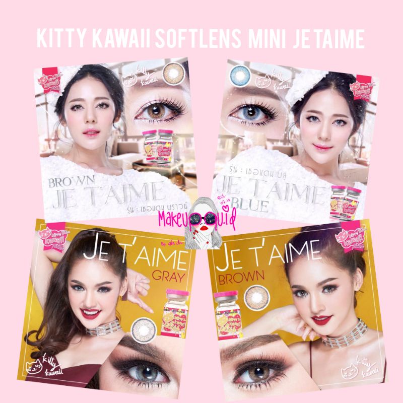 Jual Kitty Kawaii Softlens Mini Jetaime / Softlens Kitty Kawaii Mini ...