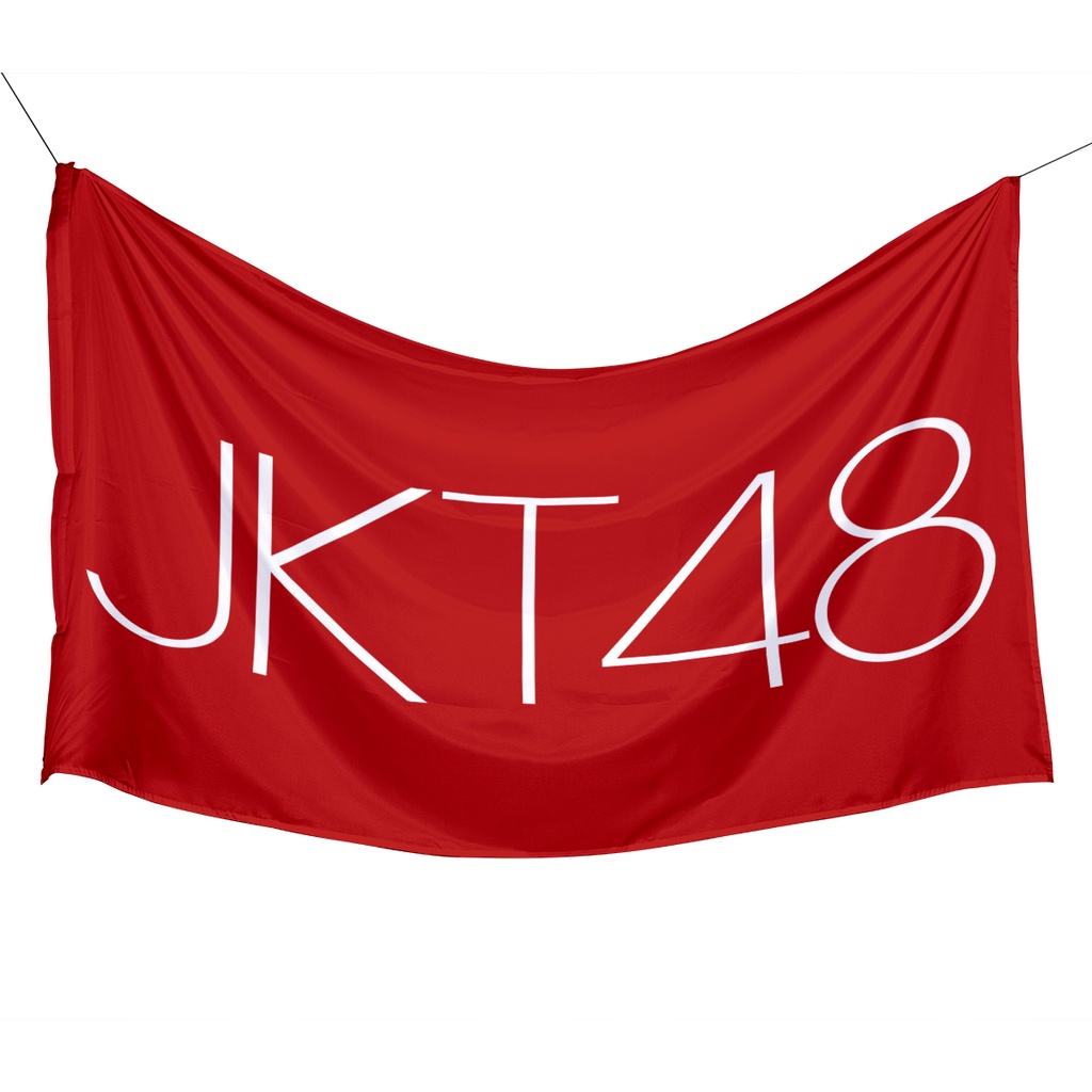 Jual Tapestry Bendera JKT48 Wota Team J K T Reboost Tour Anniversary ...
