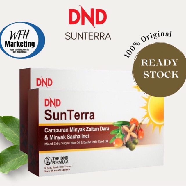 Jual DND SunTerra by Dr Noordin Darus - Sacha Inchi + Vitamin A, D3K2 ...