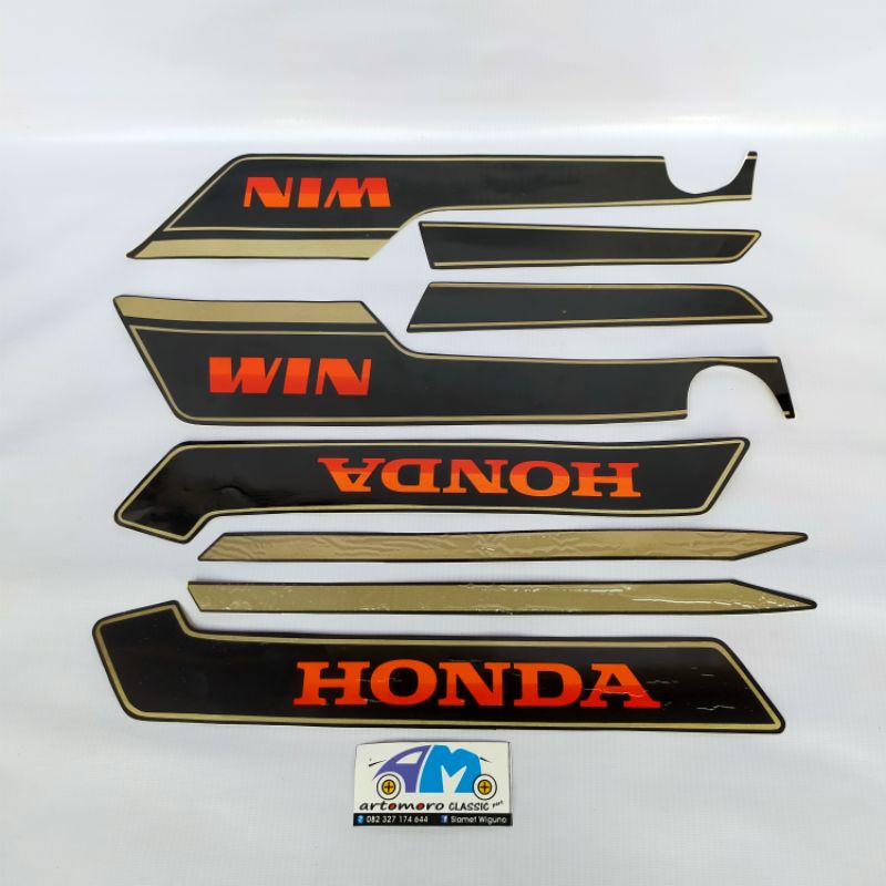 Jual striping Honda win 100 tahun 1984 setriping win 100 tahun 1984 ...