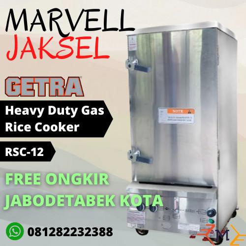 Jual Panci Heavy Duty Gas Rice Steamer Rsc-12 Getra / Mesin Pemasak ...