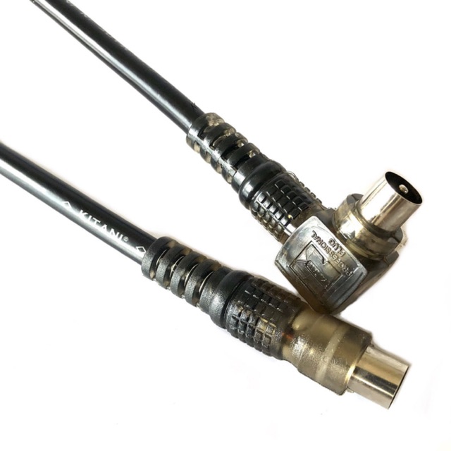 Jual Kabel Antena TV Kitani Coaxial 5C 2M | Jek Cowo Male Jack 2 Meter | Shopee Indonesia