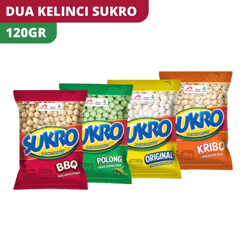 Jual KACANG SUKRO DUA KELINCI 95GR | Shopee Indonesia