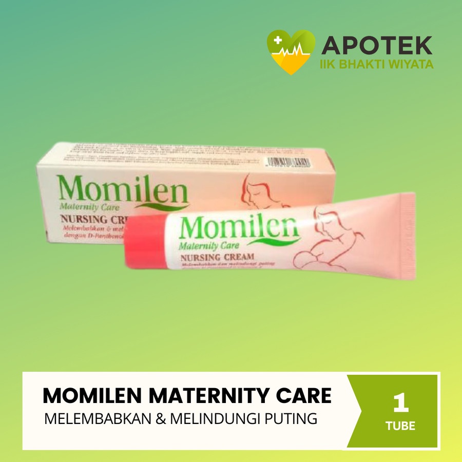 Jual Momilen Nursing Cream 15gram Krim Melindungi & Melembabkan Puting ...