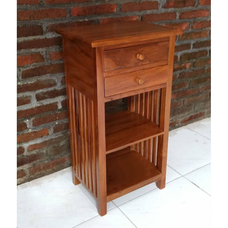 Jual meja dispenser kayu jati | Shopee Indonesia