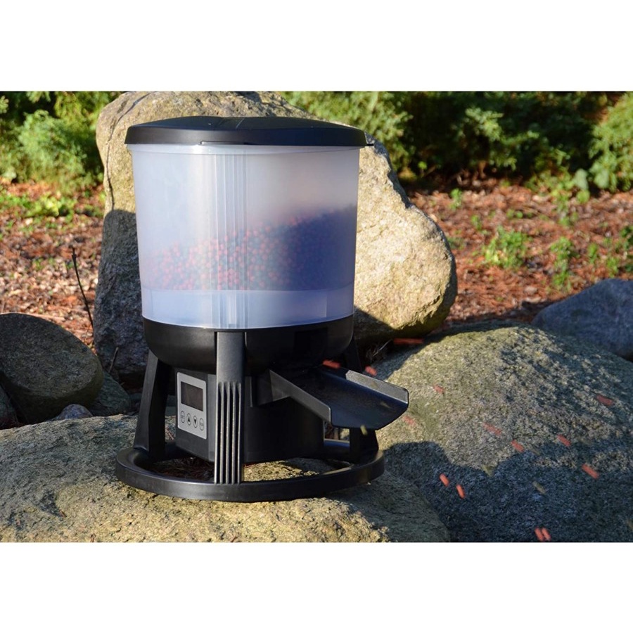 Jual Autofeeder Kolam Koi Sunsun Grech Automatic 6 Kg Auto Feeder Pond ...