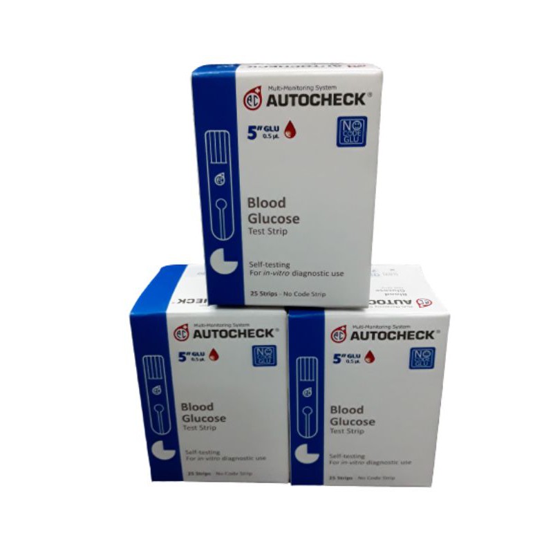 Jual Strip Autocheck Glucose Test Strip | Shopee Indonesia