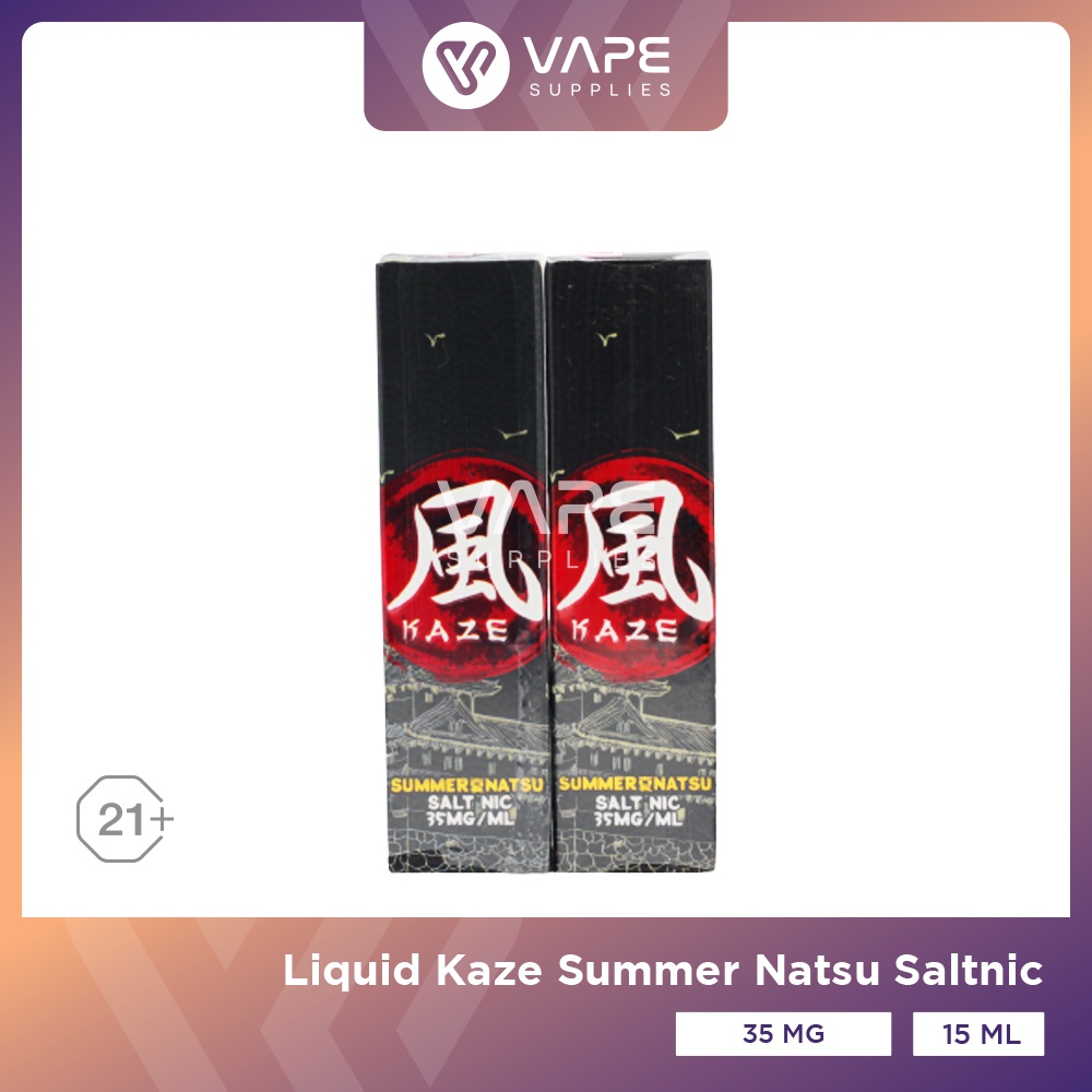 Jual Liquid Kaze Summer Natsu Salt Nic 15ML by Emkay Brewer x CMW ...
