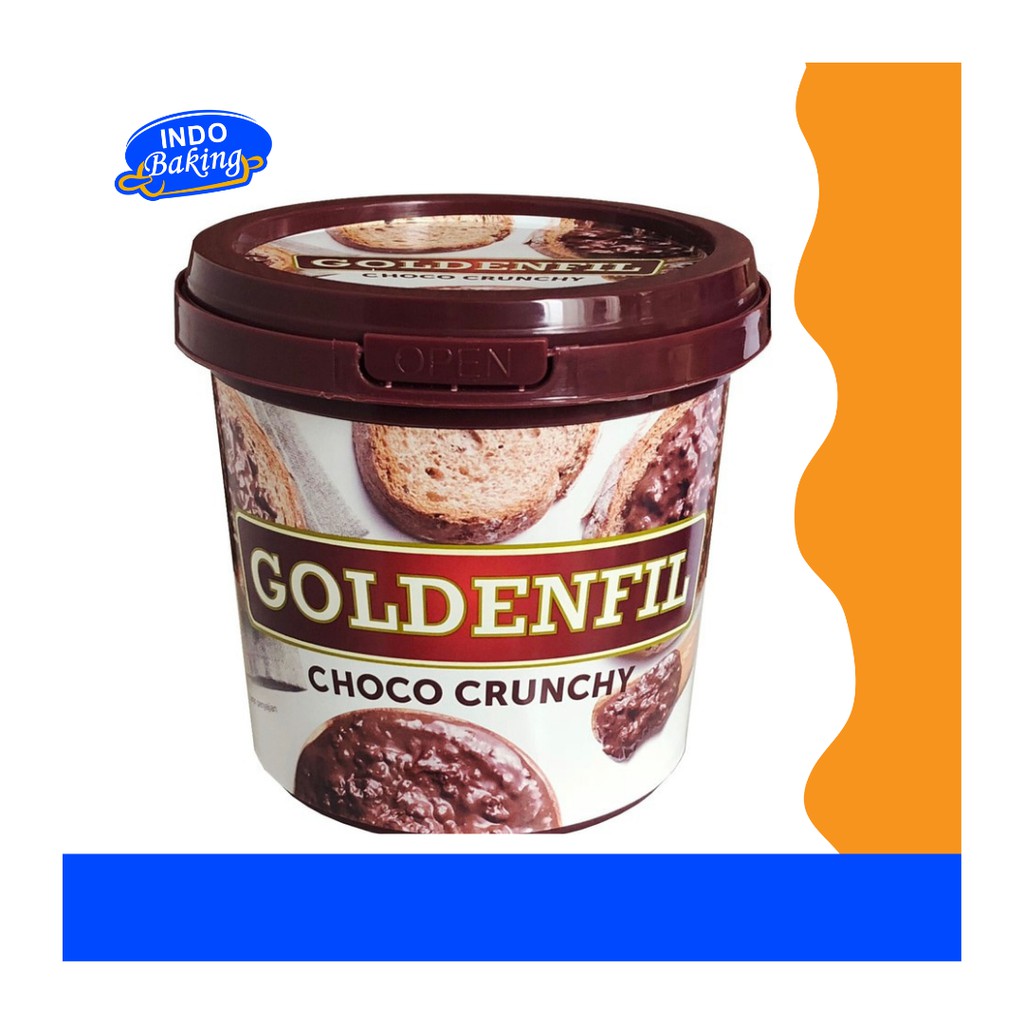 Jual Goldenfil Choco Crunchy 1Kg Golden Fil Coklat Crunchy | Shopee ...
