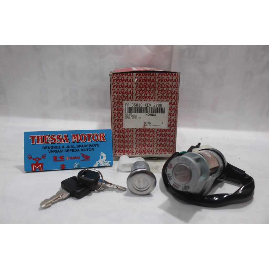 Jual Kunci Kontak+Kunci Sadel Set Honda Supra/Supra x/ Supra Fit Old ...