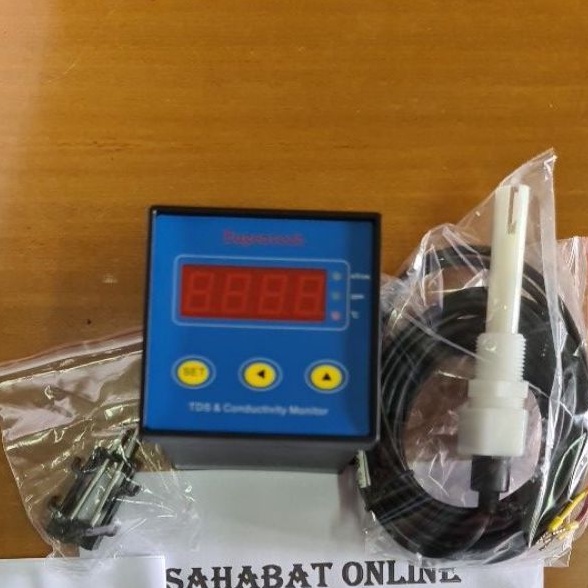 Jual tds monitor luso/eugentech atau aquapro warna biru | Shopee Indonesia